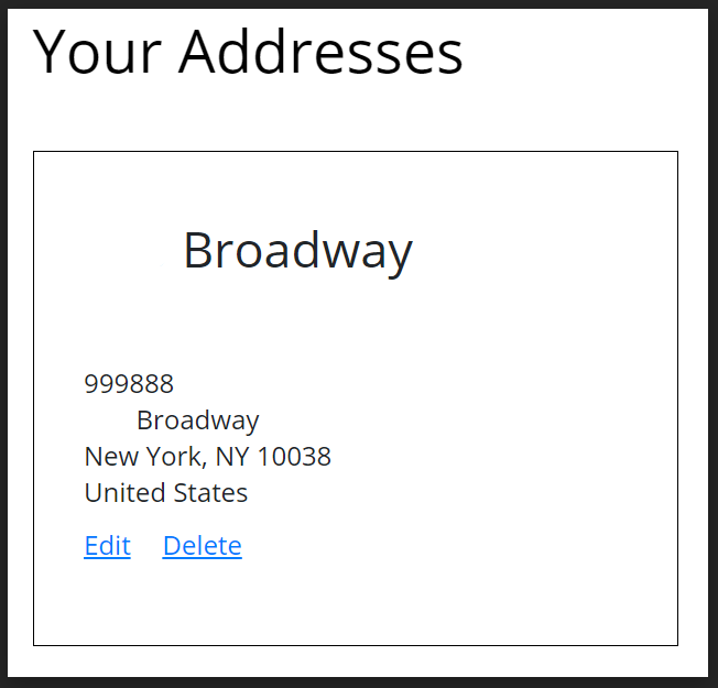 How do I change or add an address? – SodaStream Home